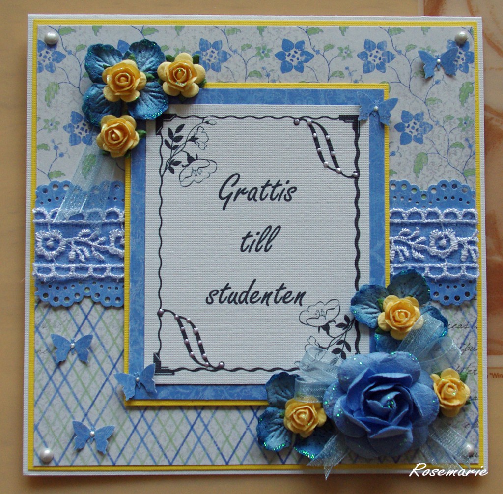 Studentkort - Kristinas Scrapbooking Blogg