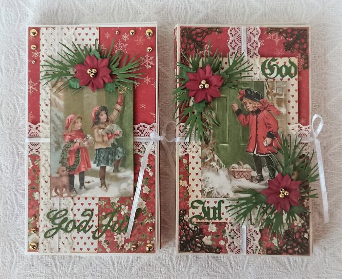 Julkort med choklad - Kristinas Scrapbooking Blogg