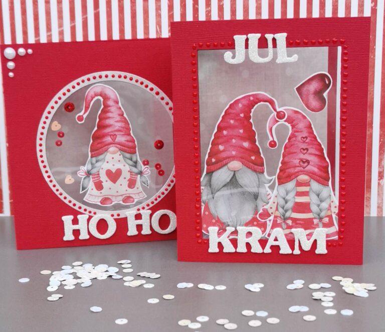 Julkort - Craft O'Clock - Kristinas Scrapbooking Blogg